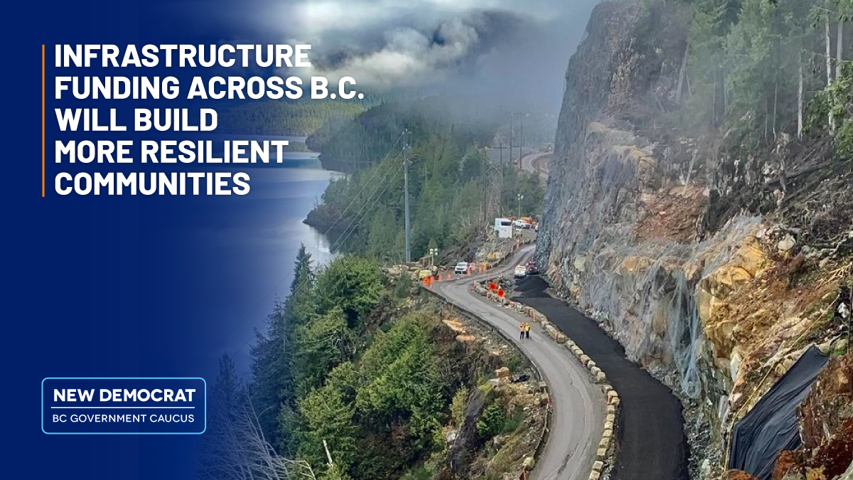 NDP MLA Jennifer Rice says infrastructure funding will build more ...