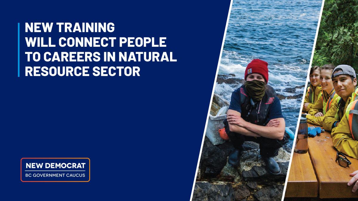 NDP MLA Sheila Malcolmson says new training will connect people to ...