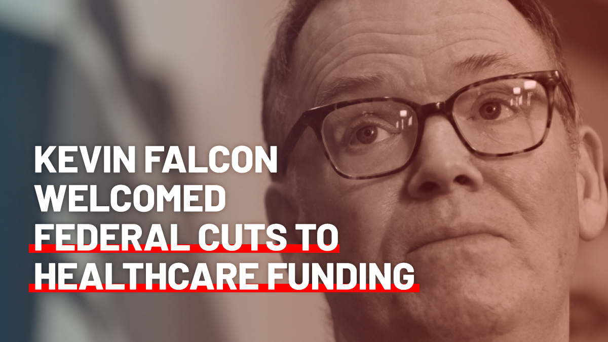 Kevin Falcon welcomed federal cuts to healthcare funding | New Democrat ...