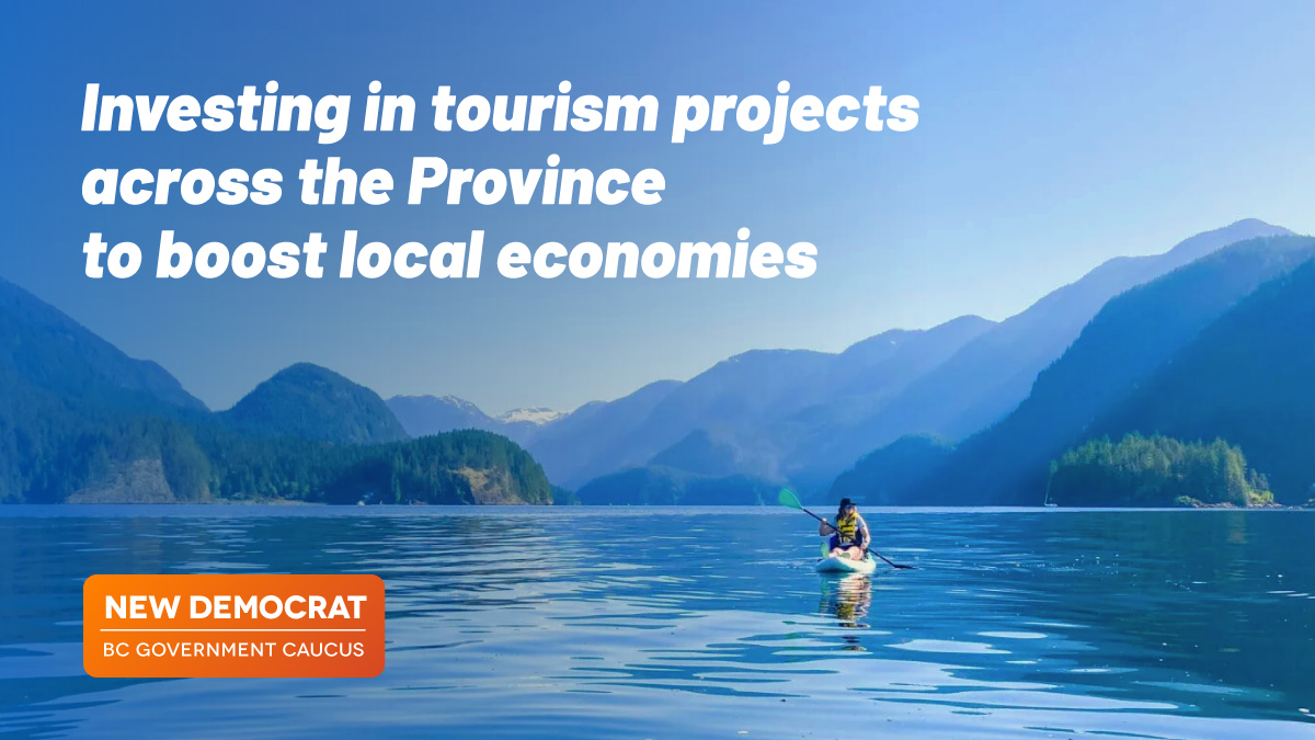 NDP MLA Osborne says investment in tourism project in Cumberland will ...