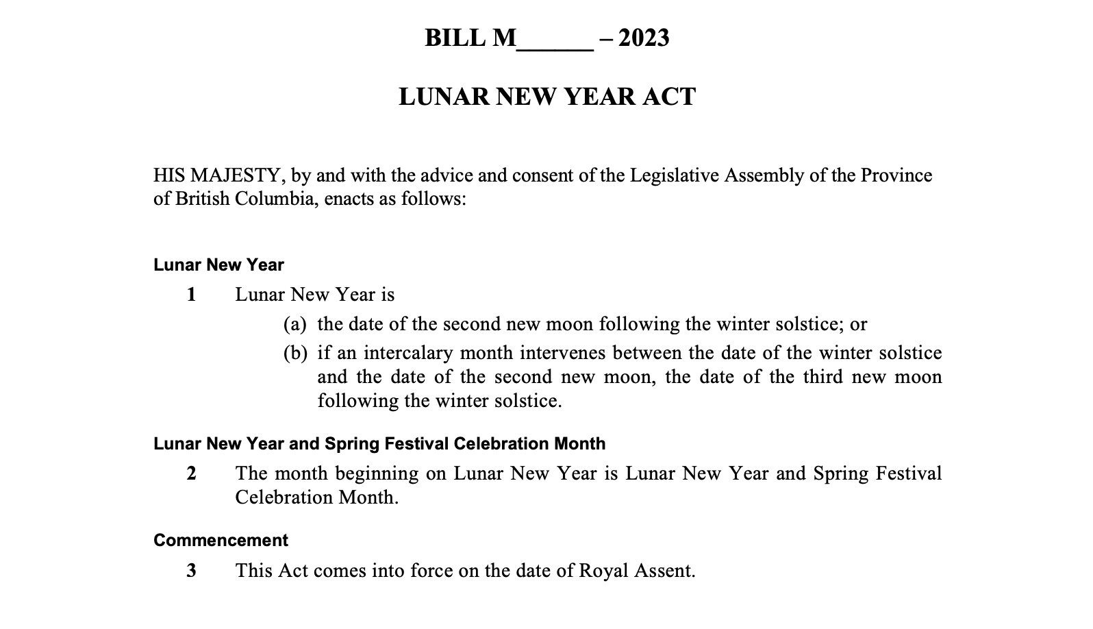 New Democrat MLA Henry Yao Introduces Lunar New Year Act to Celebrate ...